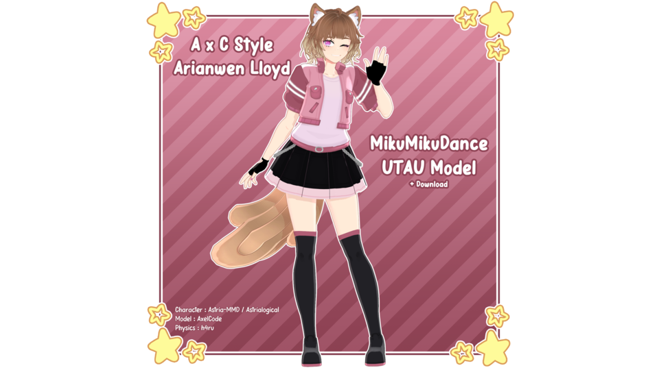 [MMDxUTAU] AxC Arianwen Lloyd - BowlRoll