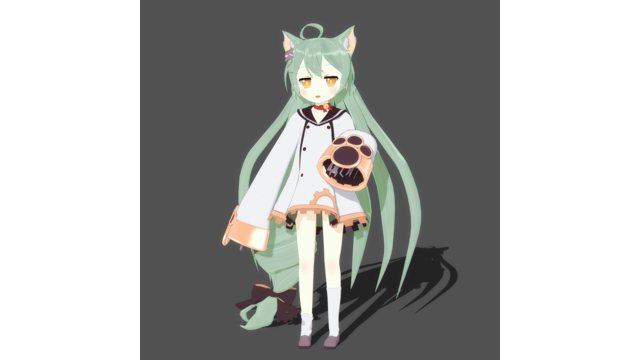 MMDモデル by icemega5 | みつけたねいろ