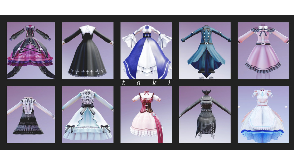 mmd衣装配布まとめ - BowlRoll