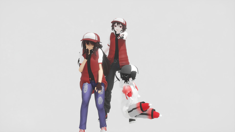 FNF Lullaby MMD Model By棉花糖 - BowlRoll