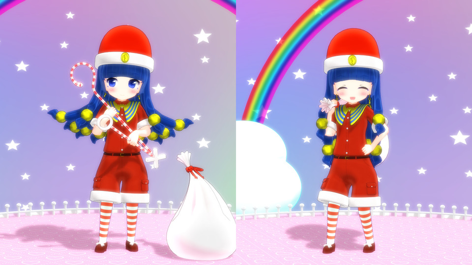 ちゅばき式改造 道神馴子（サンタ）v1.00 - BowlRoll