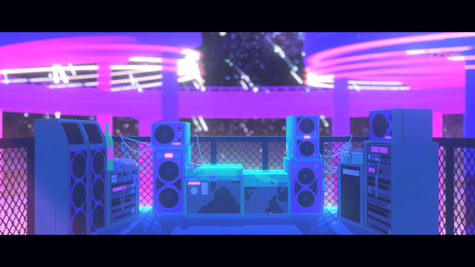 【MMDステージ配布】 BeatEaterステージ - BowlRoll