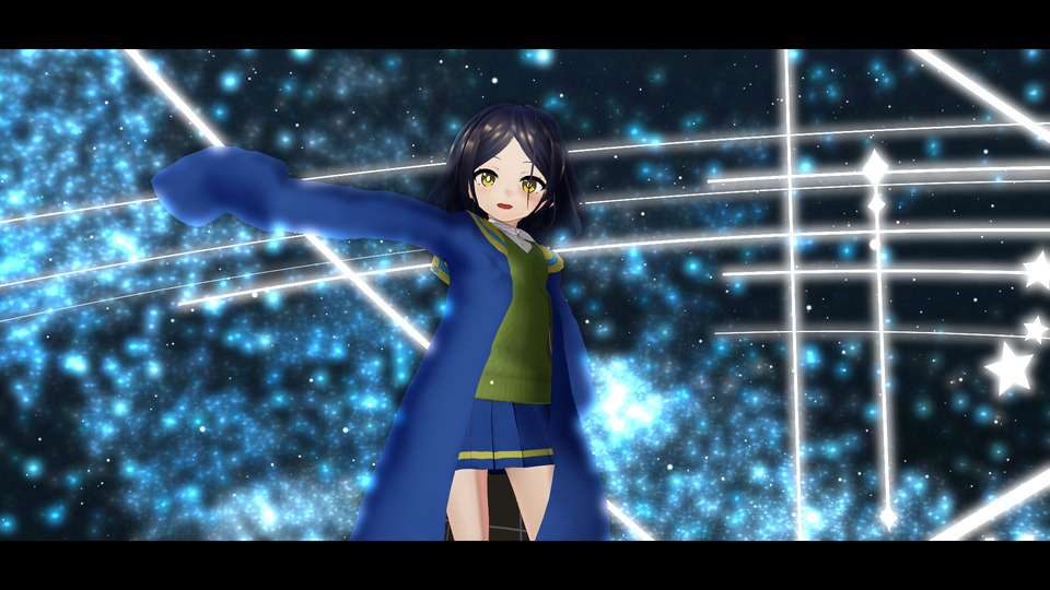 【MMDモデル】鯖天式大星蒼 - BowlRoll