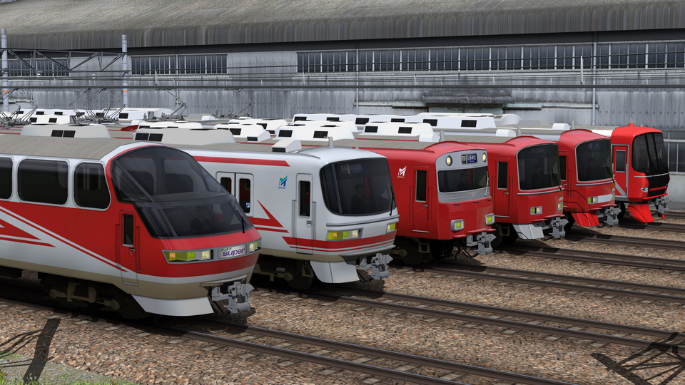 【RailSim】名鉄電車セット - BowlRoll