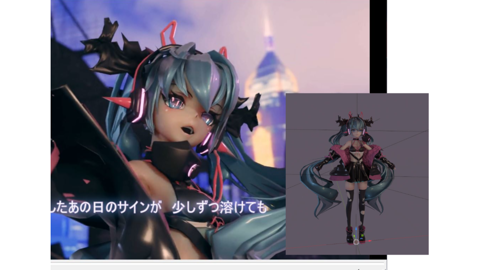 MikuDS(2022)_Blender_V1.0 - BowlRoll