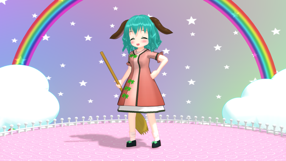 ちゅばき式改造 幽谷響子（ちび響子）v2.03 - BowlRoll