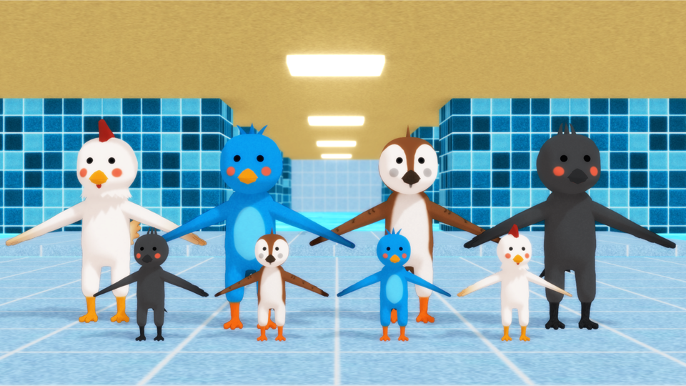 MMDモデル by NOKA | みつけたねいろ