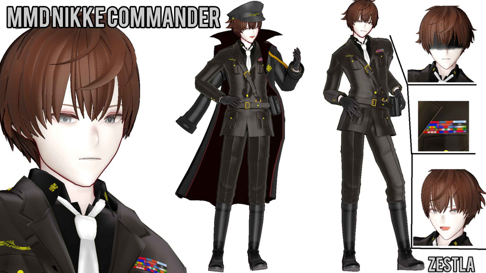 [MMD Nikke] Commander - BowlRoll