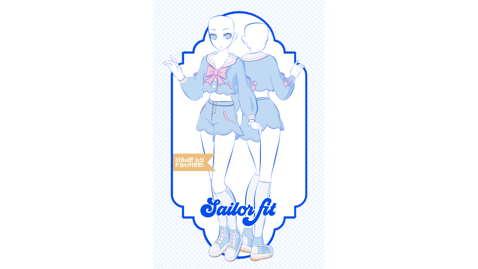 Cute sailor fit - BowlRoll
