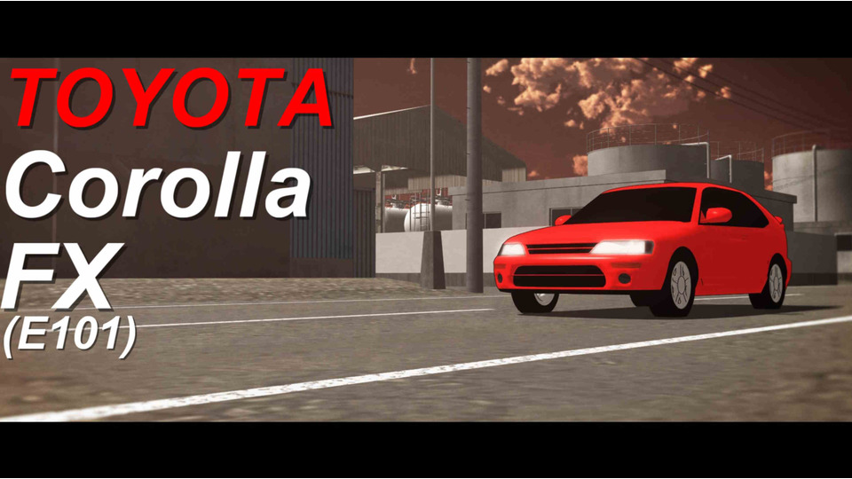 TOYOTA Corolla FX E101 - BowlRoll