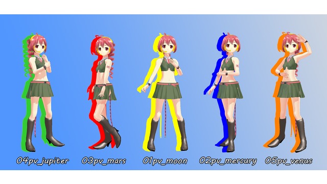 Pose - Sailor Moon Crystal PV - BowlRoll