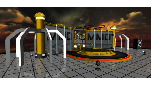 MMD Vulcan Stage - BowlRoll