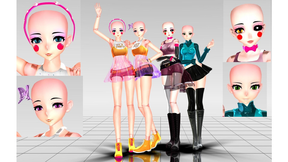 TDA MMD Girl's night - BowlRoll