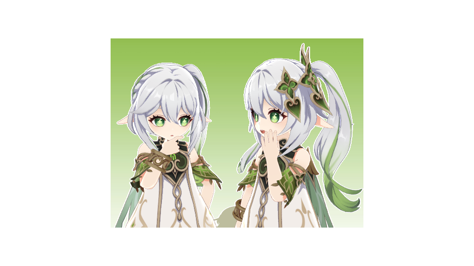 nahida model edit - BowlRoll