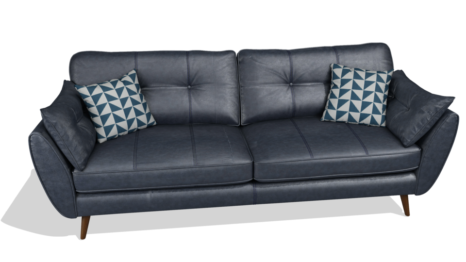 【MMD】 Sofa Leather - BowlRoll