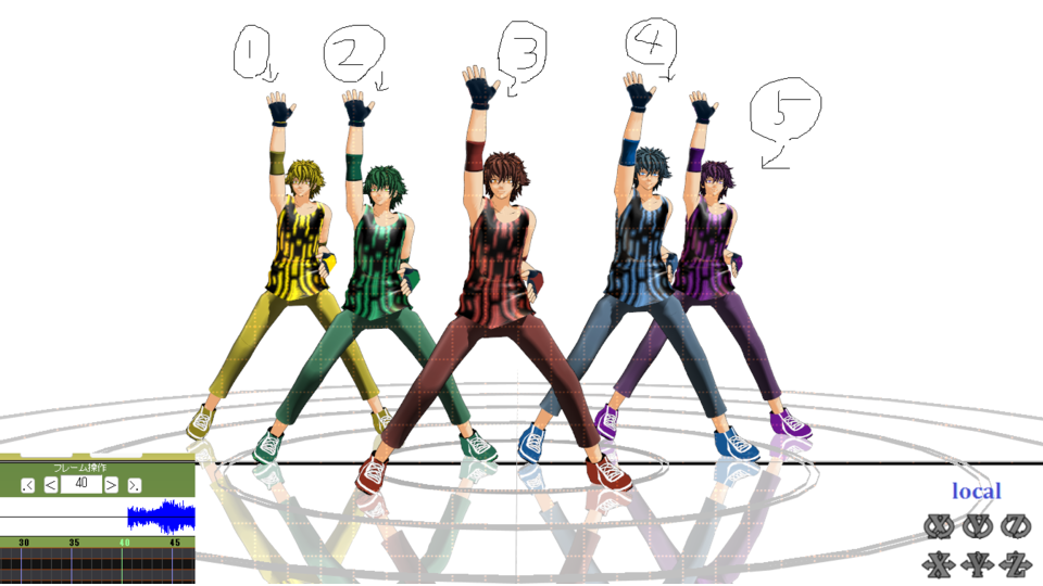 アウターサイエンス5人モーション_配布用V2_香乃 - BowlRoll