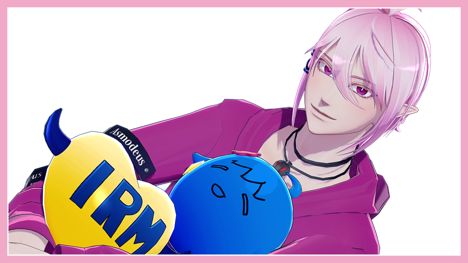 魔入間 アズ(ふわデビ)モデル ver.1.1 - BowlRoll