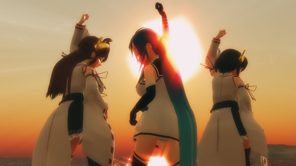 【MMDカメラ】唱 カメラ2 - BowlRoll