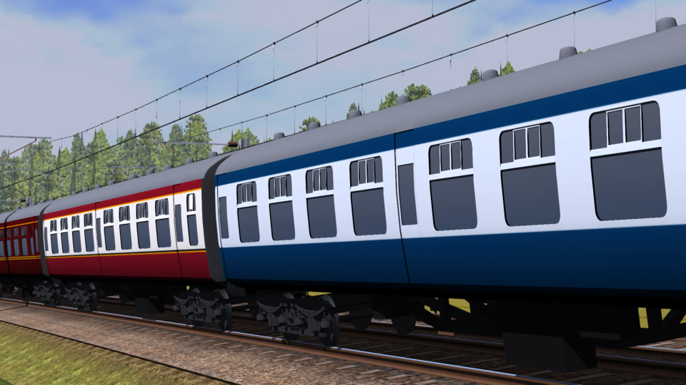 【RailSim】イギリス国鉄Mk1形客車 - BowlRoll