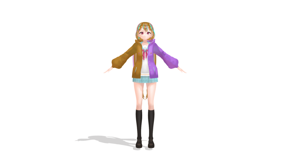 立川 芙杏 3Dモデル - BowlRoll