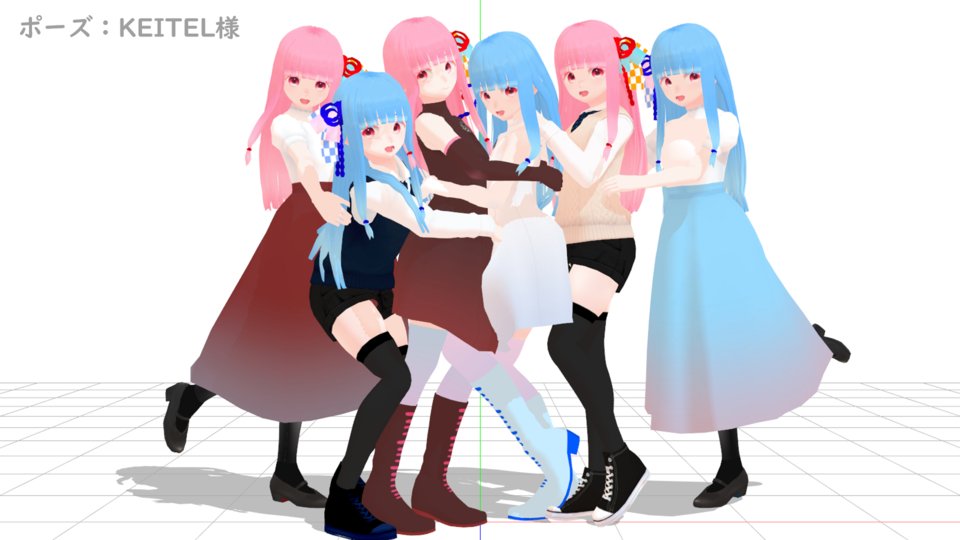 メイ式琴葉姉妹ver2.0(2025/10/13更新)衣装追加 - BowlRoll