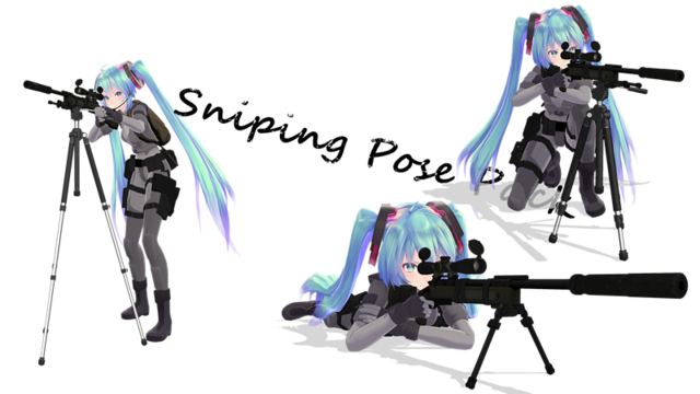 sniping pose pack download - BowlRoll