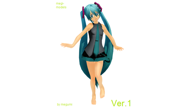 Miku Hatsune -MEGI Ver.1 - BowlRoll
