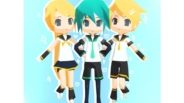 MMD Nano Mikuo, Lenka 'n Rinto - BowlRoll
