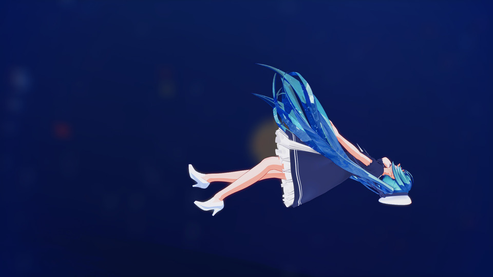 YYB Deep Blue Miku配布版 - BowlRoll