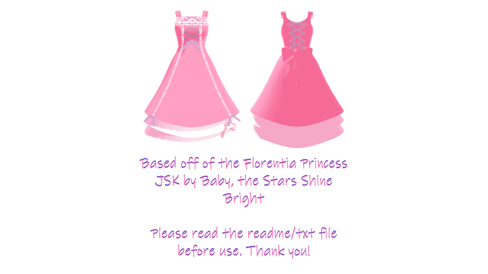 MMD Florentia Princess JSK - BowlRoll