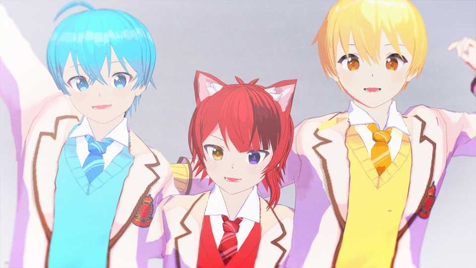 子供組MMDモデルパック - BowlRoll