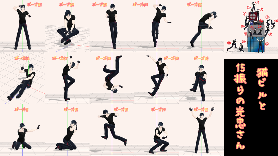 猫ビルと15振りの光忠さん - BowlRoll