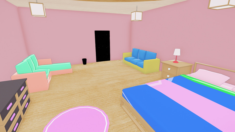 CARTOON MMD ROOM (Original) - BowlRoll