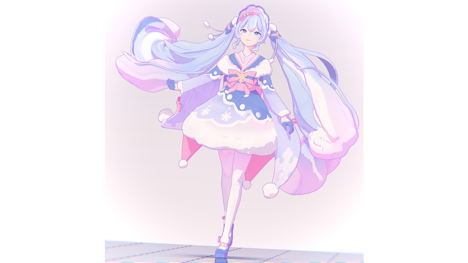 MMDモデル by Pilou la baka