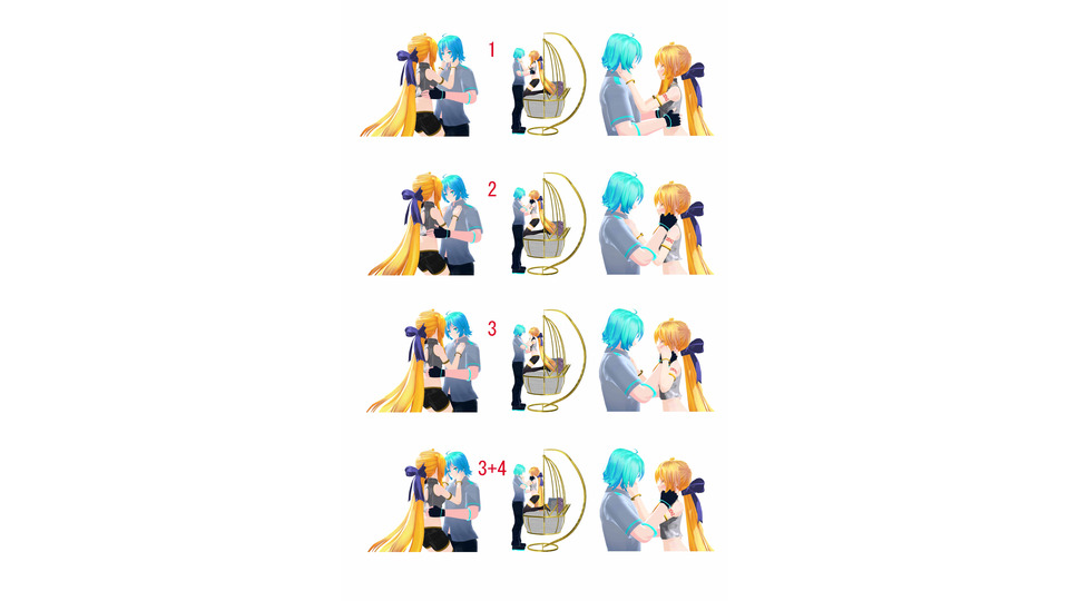 カップル ポーズ 10 - BowlRoll